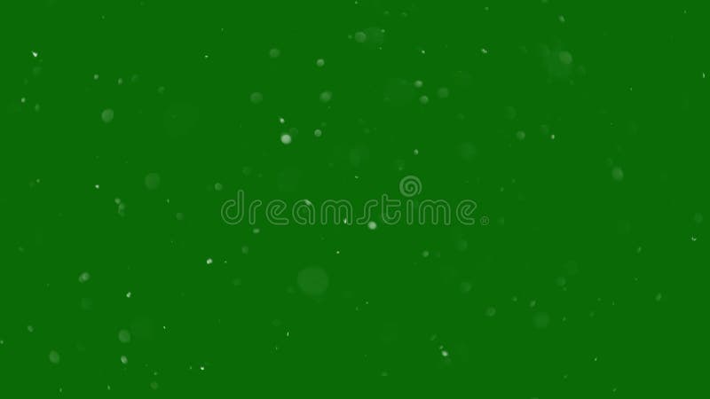 Snowfall Effect High Resolution Effect Video Green Screen 4k Stock ...