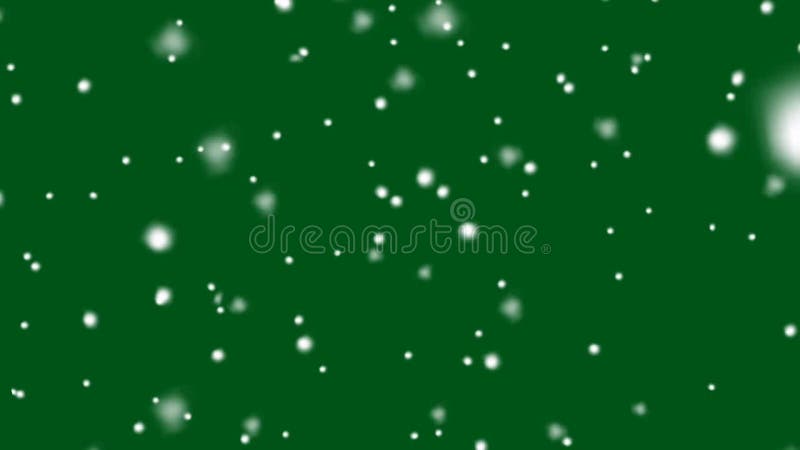 Snowfall green screen stock video. Video of ultra, animation - 270404581