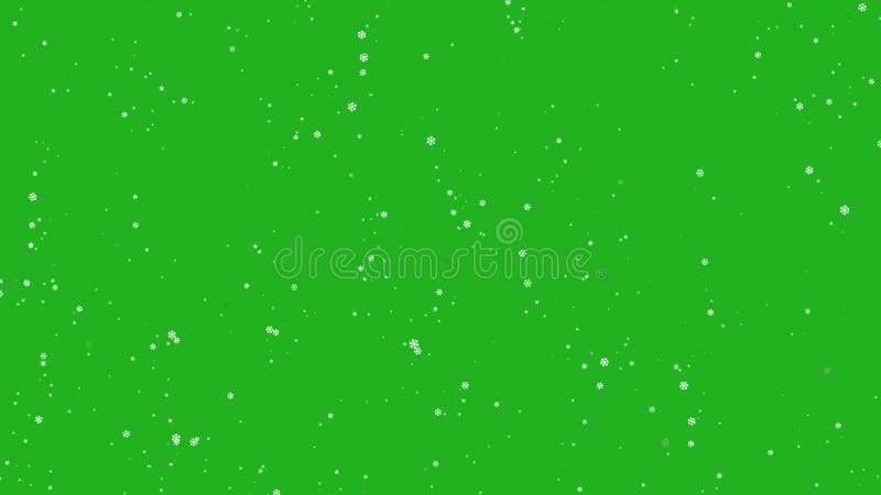 Snowfall with Green Screen Background Stock Footage - Video of screen ...
