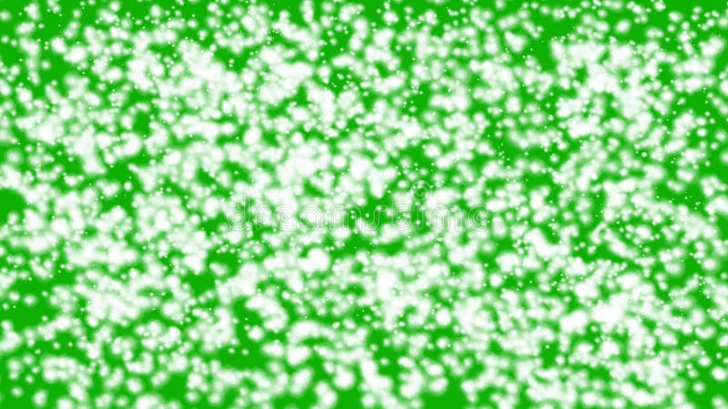 Snowfall Motion Graphics with Green Screen Background Stock Footage ...