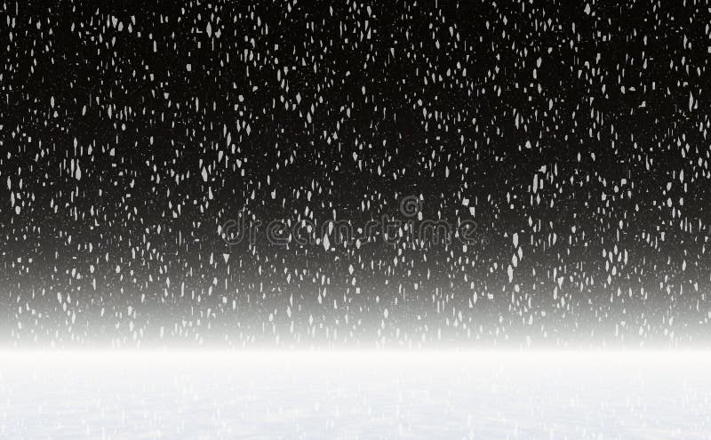 Snowfall on a night sky stock photo. Image of rural, frozen - 50697636