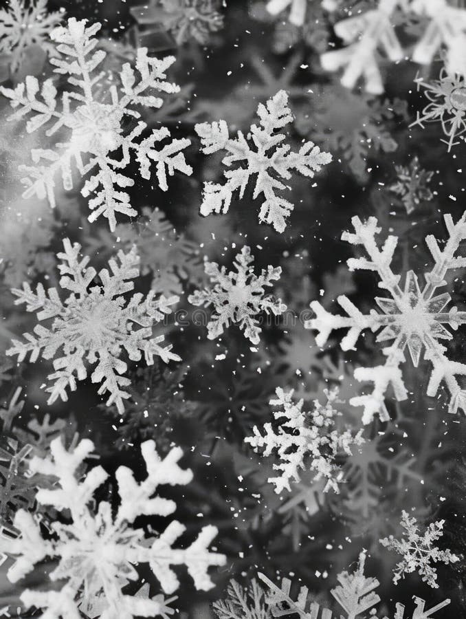 Snowfall Pattern stock image. Image of decoration, generated - 372280239