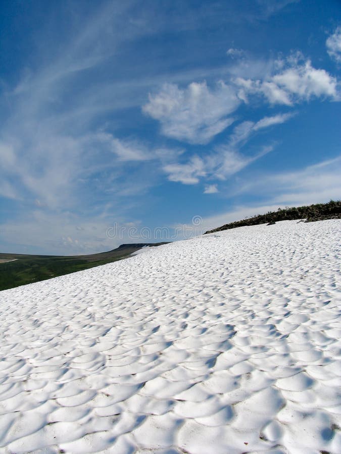 Snowfield stock image. Image of outdoors, tundra, russia - 313541
