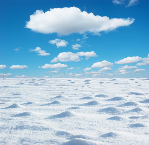 Snowfield sky stock image. Image of meadow, outside, backdrop - 22298883