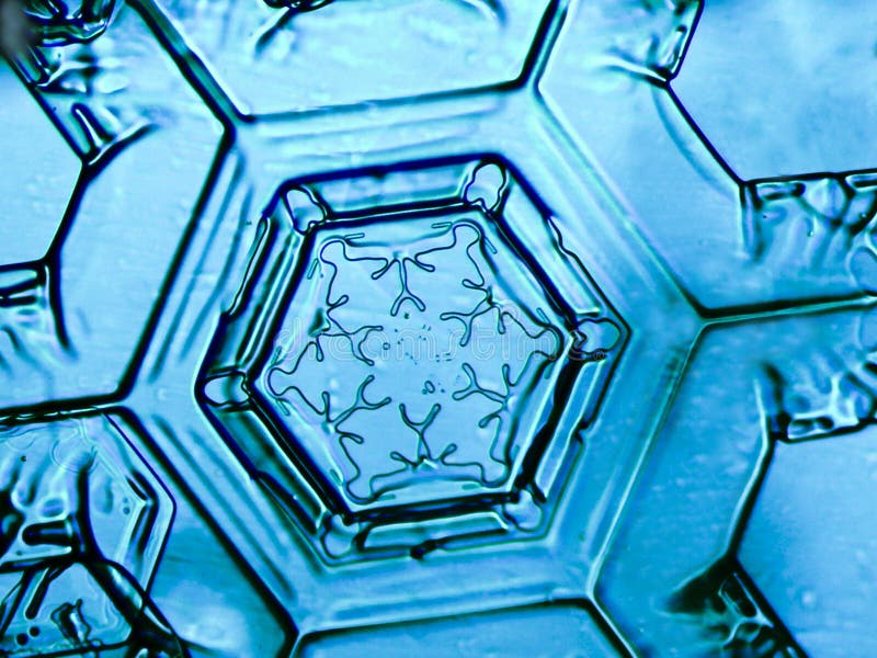 Snowflake stock image. Image of micro, snowflake, winter - 12250005