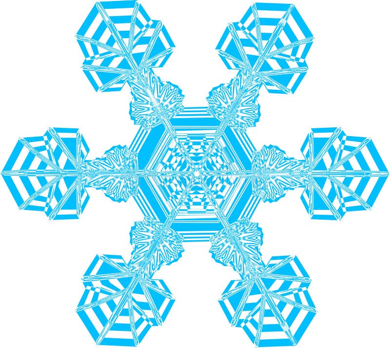 Snowflake Made of Precious Stones on Black Background Stock Vector ...