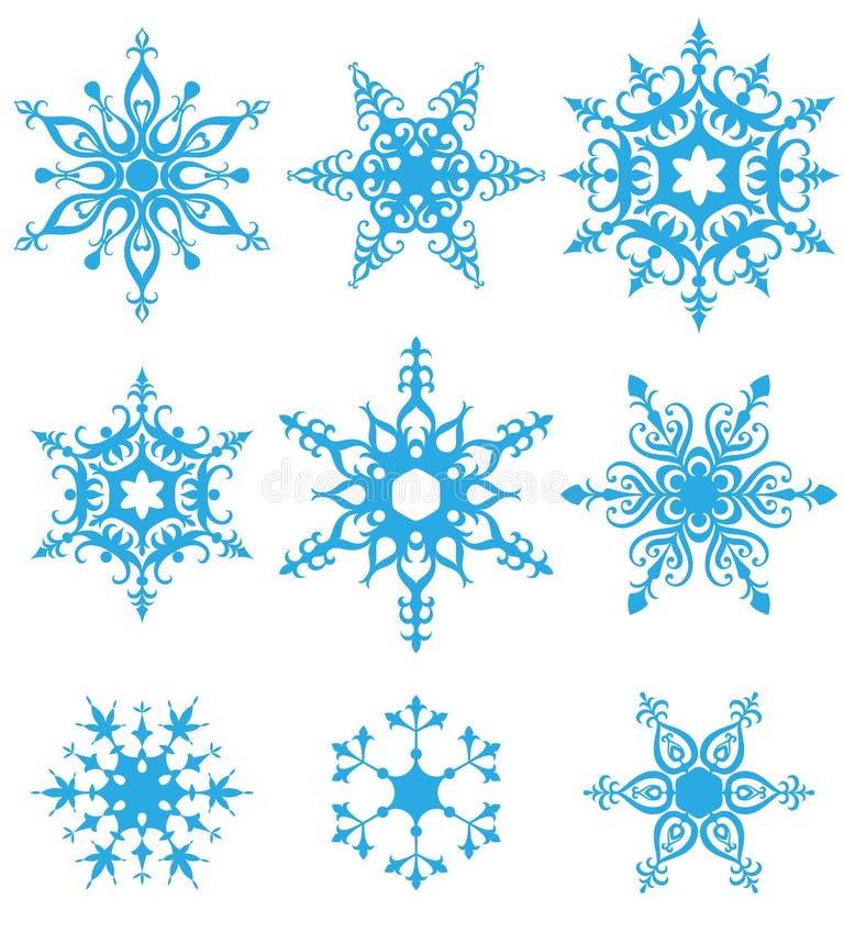 Snowflake Swirl Silhouette Stock Illustrations – 3,765 Snowflake Swirl ...