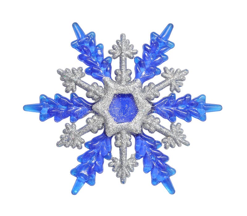 Shiny snowflake ornament stock photo. Image of glitter - 9669148