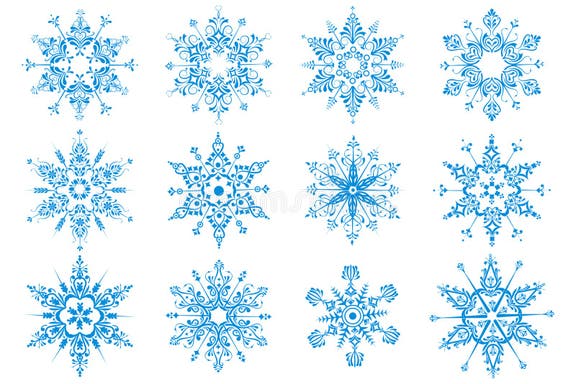 Diamond Shape Snowflake Stock Illustrations – 1,384 Diamond Shape ...