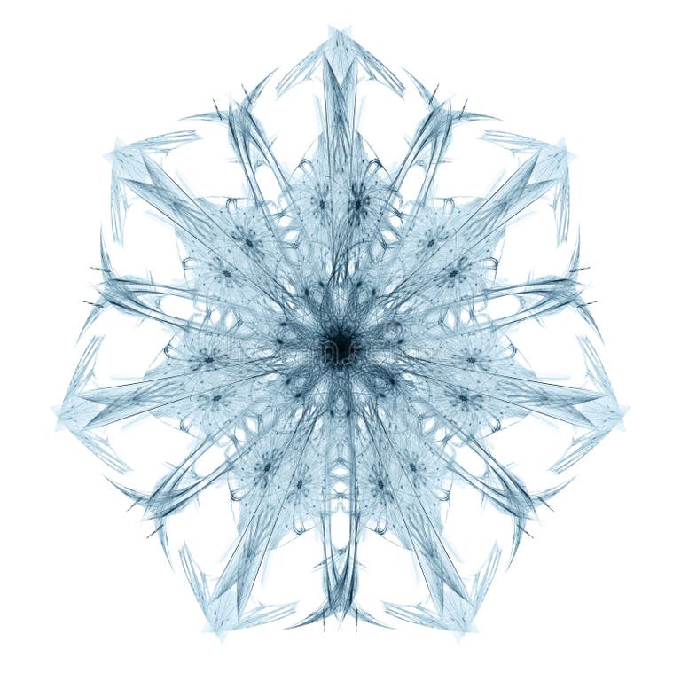 Snowflake stock illustration. Illustration of mirrored - 4701912