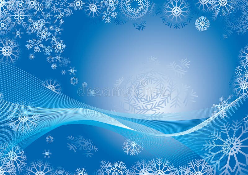 Snowflake Abstract Background Stock Illustration - Illustration of ...