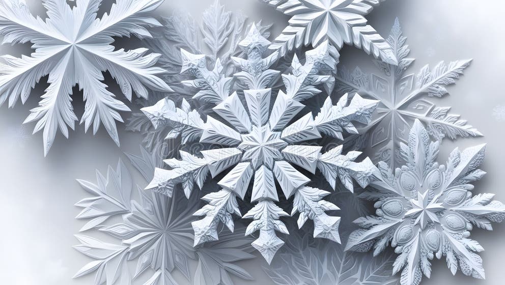 Snowflake Cluster Stock Illustrations – 224 Snowflake Cluster Stock ...