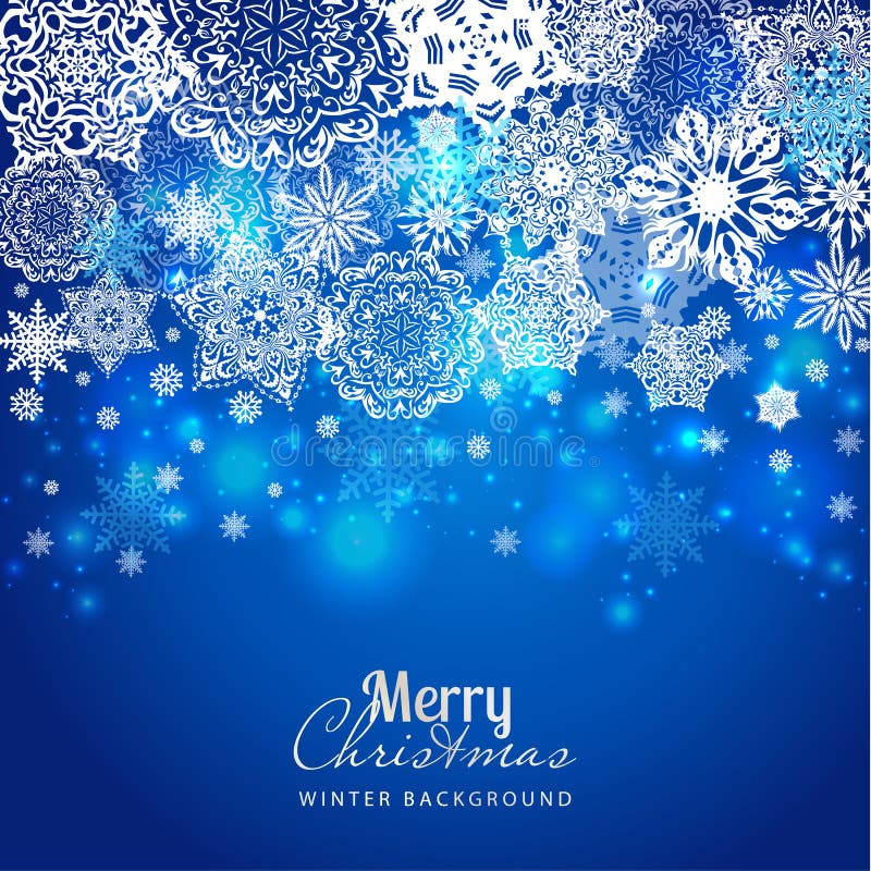 Snowflake background stock vector. Illustration of greeting - 75387734
