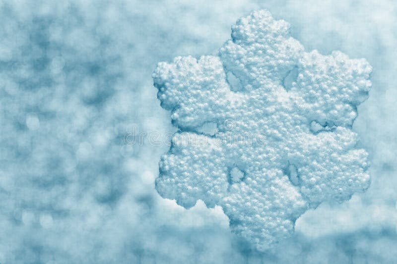 Snowflake big closeup stock image. Image of celebrate - 21129725