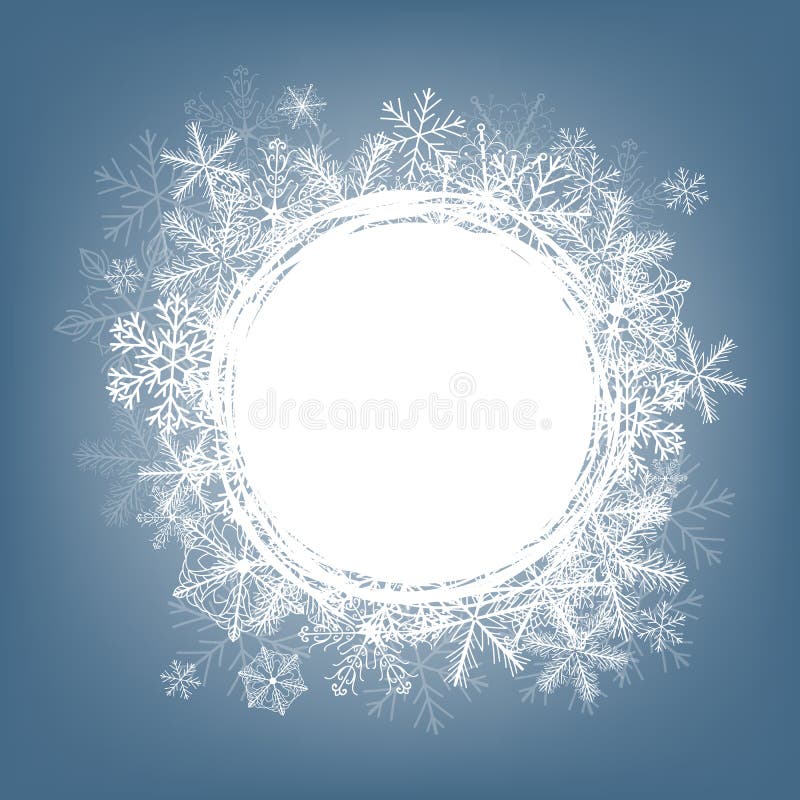 Snowflake card stock illustration. Illustration of template - 76774051
