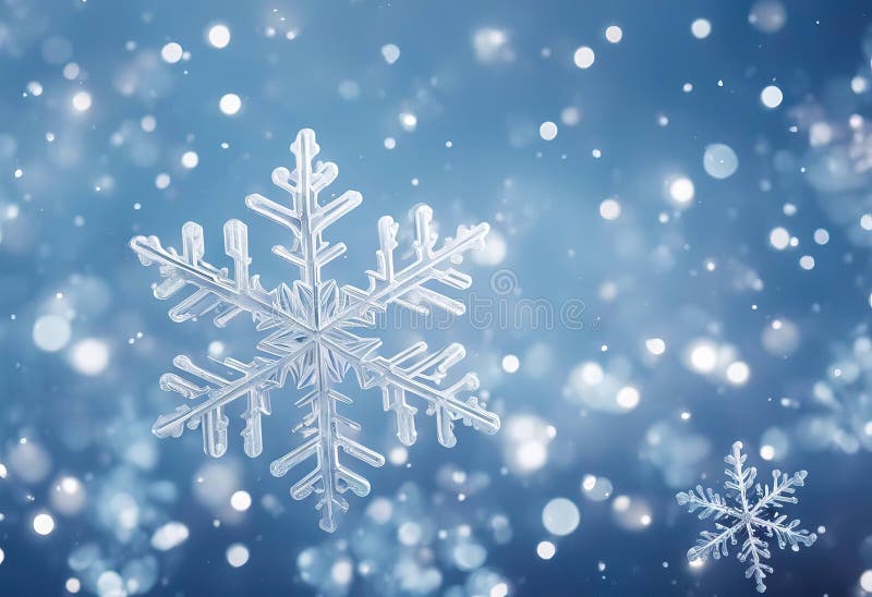 Snowflake Christmas Background Stock IllustrationChristmas Snowflake ...