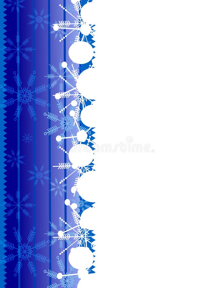 Snowflake Page Border Stock Illustrations – 1,939 Snowflake Page Border ...