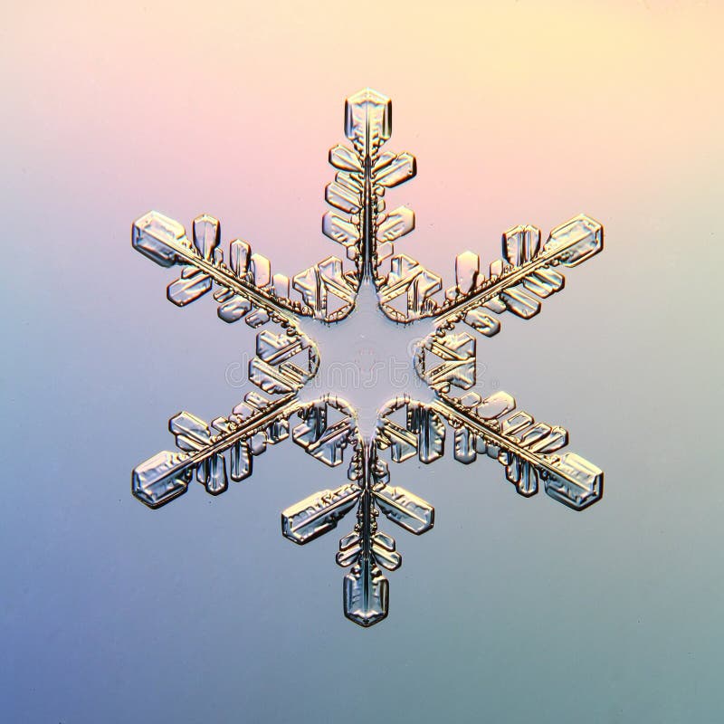 Snowflake Crystal Natural Cold Stock Photo - Image of crystals, natural ...