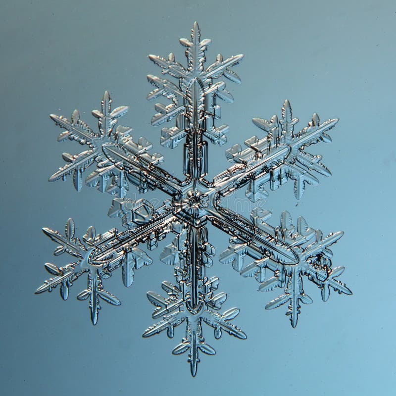 Snowflake crystal natural stock photo. Image of closeup - 50240390