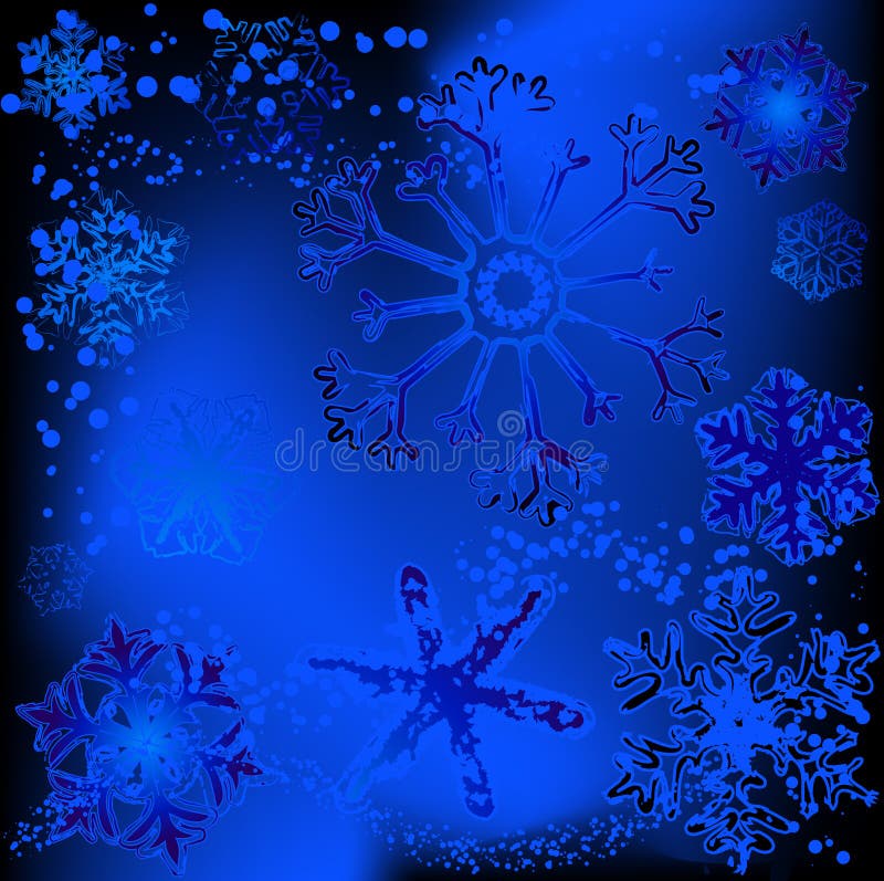 Snowflake designs stock vector. Illustration of year, christmas - 3639829