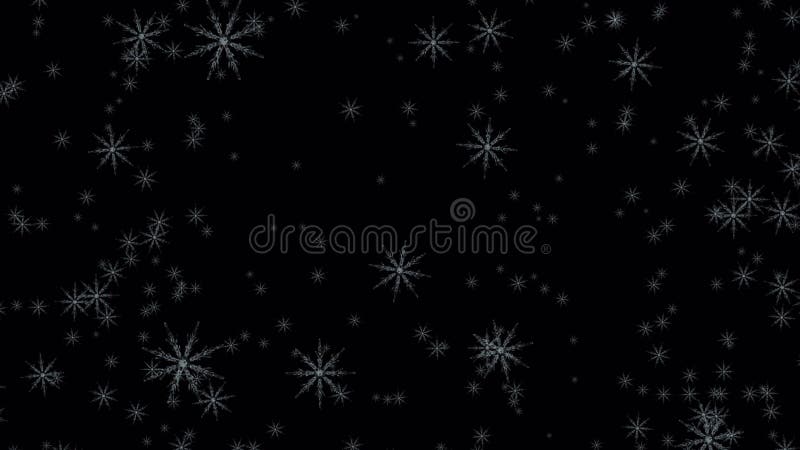 Snowflake Explosion. Burst of Snowflake. Alpha Channel Stock Video ...