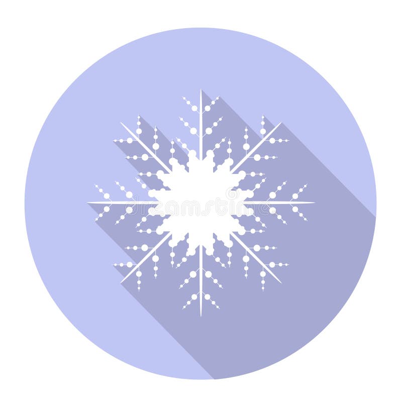 Snowflake flat icon stock vector. Illustration of cooling - 47075165