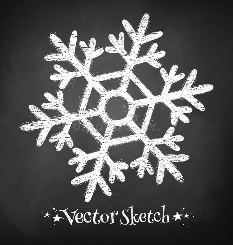 Snowflake stock vector. Illustration of frost, merry - 52427828