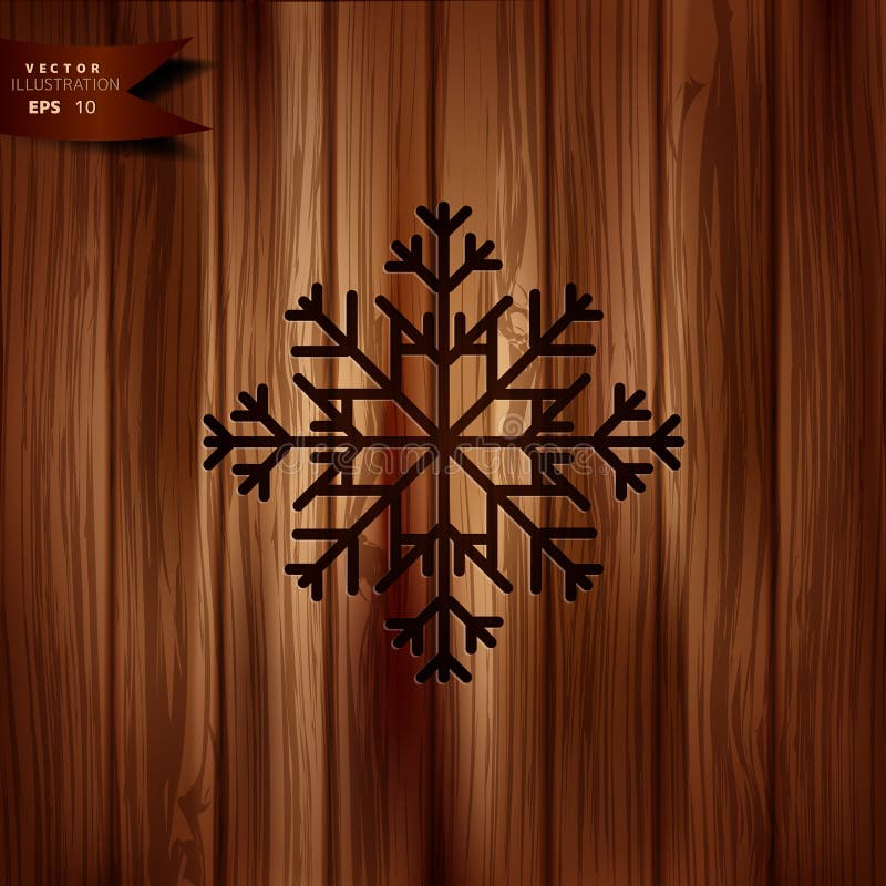 Snowflake Icon. Application Button Vector. Stock Vector - Illustration ...