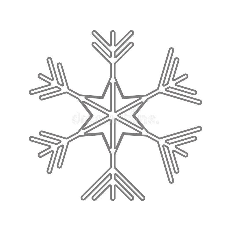 Snowflake Icon. Element of Cyber Security for Mobile Concept and Web ...