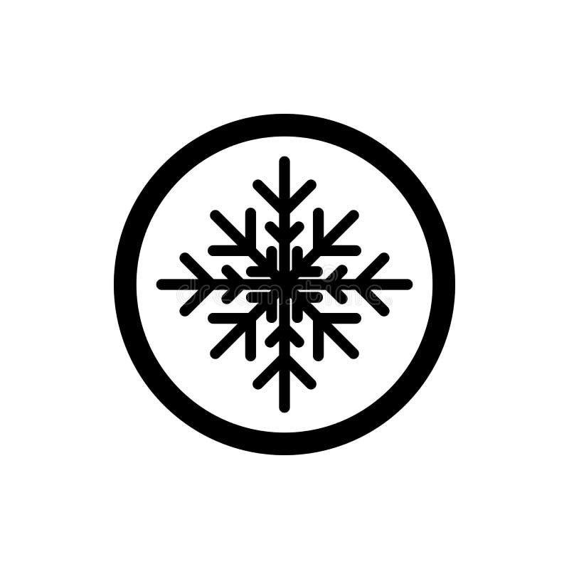 Snowflake Icon Illustration Design Logo and Symbol Vector Stock Vector ...