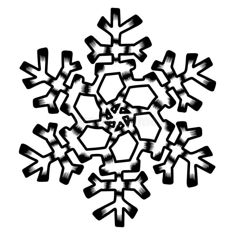 Snowflake Icon. Perfect for Logos, Icons, Stickers and More Stock ...