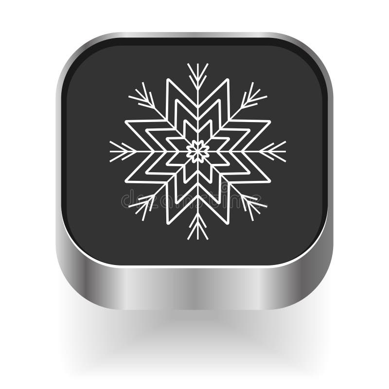 Snowflake icon program stock illustration. Illustration of business ...