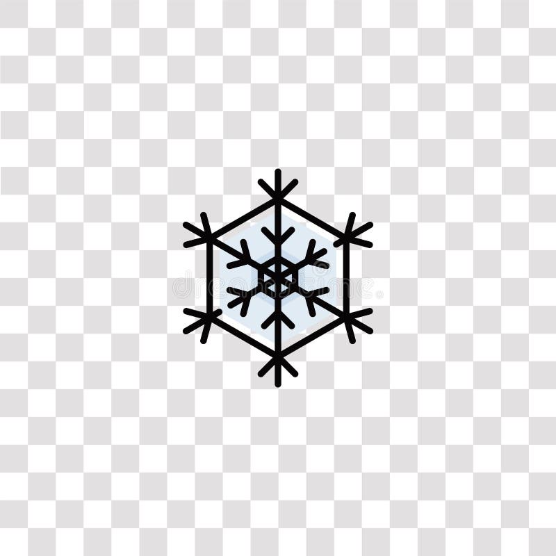 Snowflake Icon Sign and Symbol. Snowflake Color Icon for Website Design ...