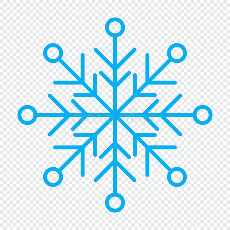 Snowflake. Snowflake Icon. Simple Snowflake Icon in Line Style Design ...