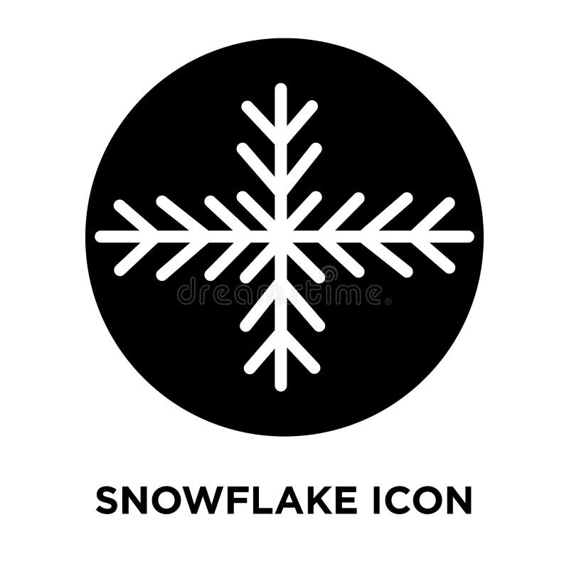 Snowflake Concept Vector Linear Icon Isolated on Transparent Background ...