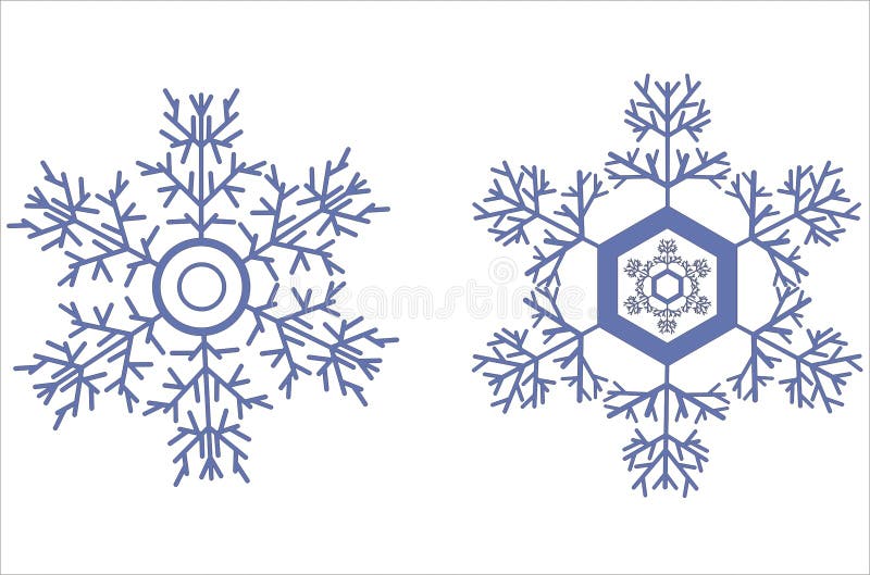 Snowflake icons stock vector. Illustration of design - 36890897
