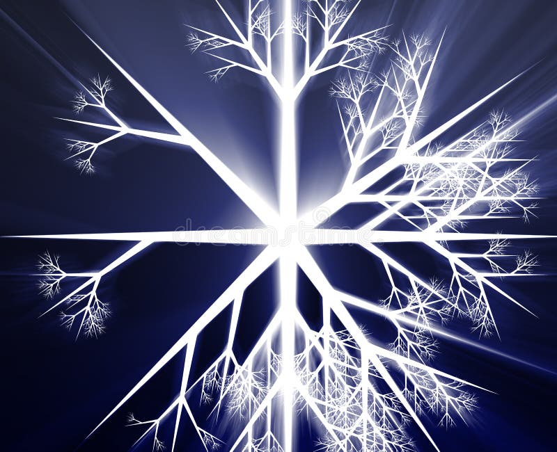 Snowflake Illustration Stock Illustration Illustration Of Light 7334771