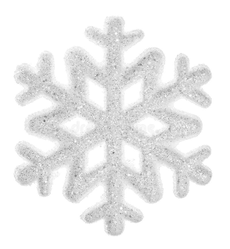 Snowflake Isolated on a White Background Stock Photo - Image of falling ...