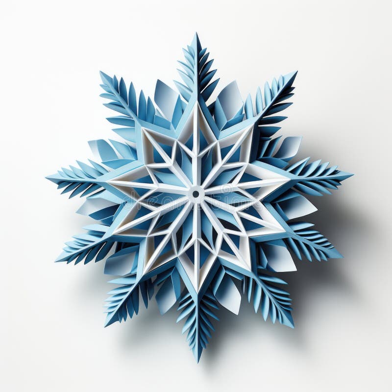 Snowflake Made a Lot of from Diamonds. Stock Vector - Illustration of ...