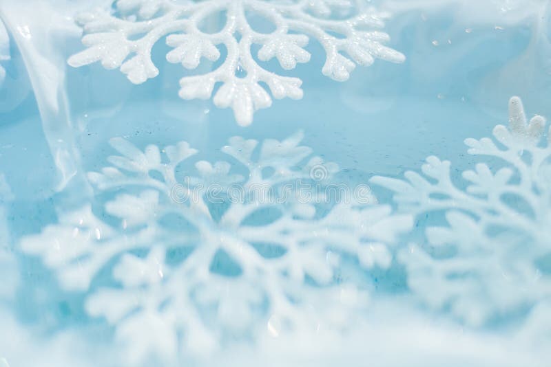 Snowflake Melts in Water Macro Background Stock Image - Image of bright ... Snowflake Melts in Water Macro Background Stock Image - Image of bright ...