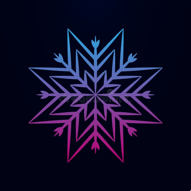 Snowflake Nolan Icon. Simple Thin Line, Outline of Snowflake Icons for ...