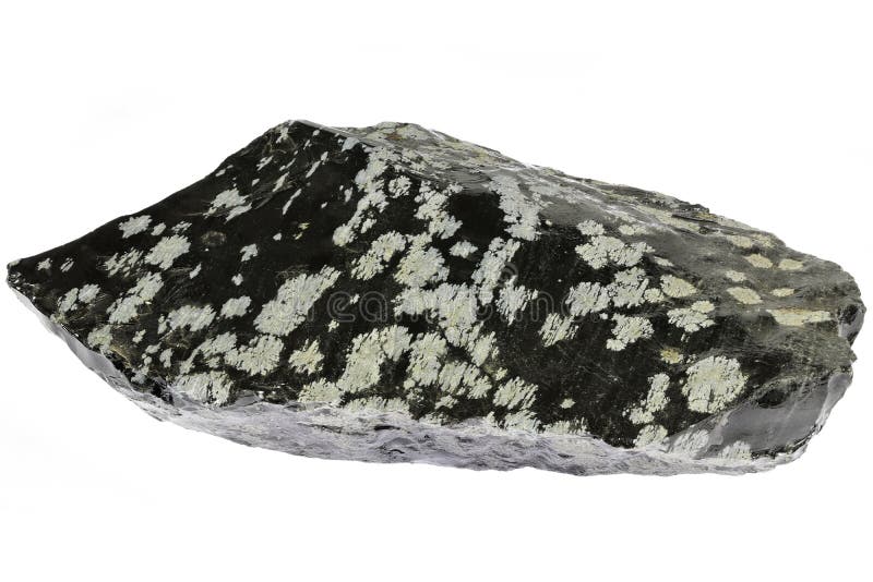 Snowflake obsidian stock photo. Image of rough, obsidian - 242886604