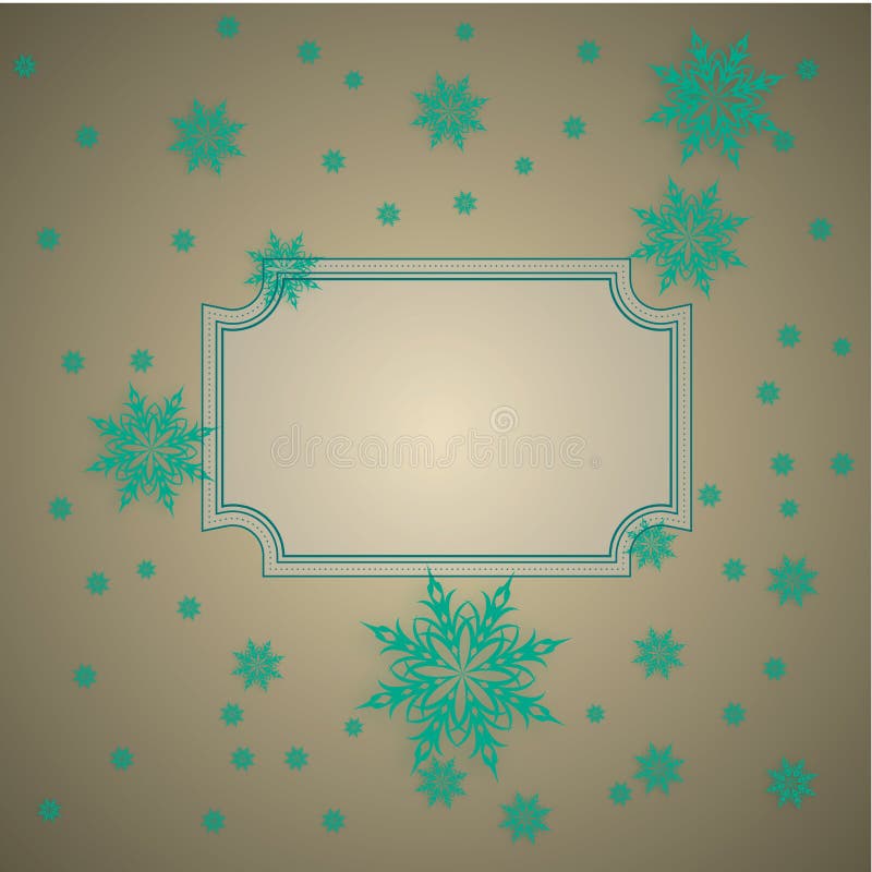Snowflake on a Paper Background Stock Illustration - Illustration of ...