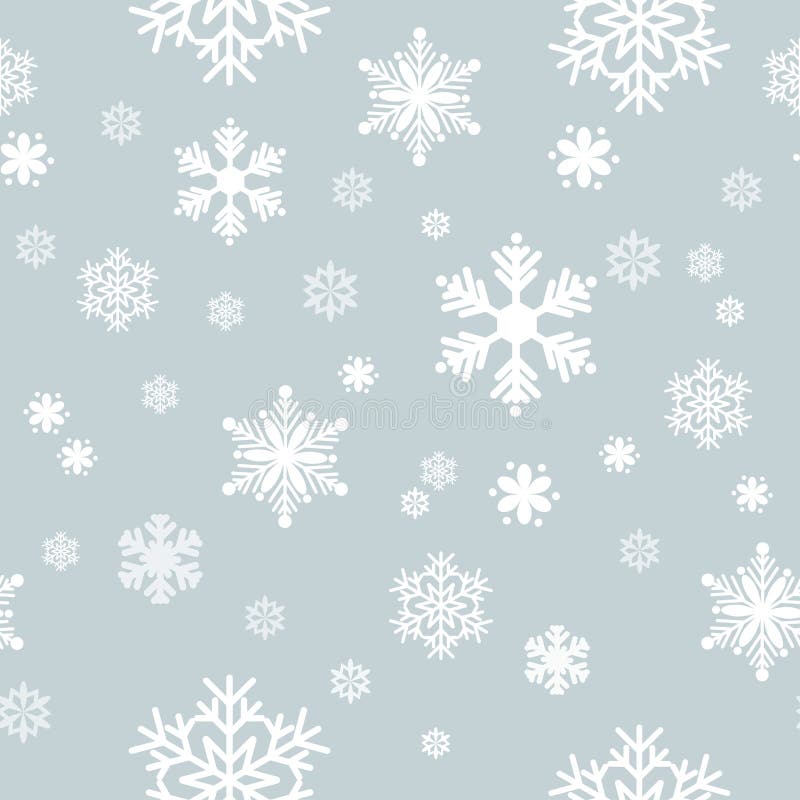 Snowflake Vector Pattern