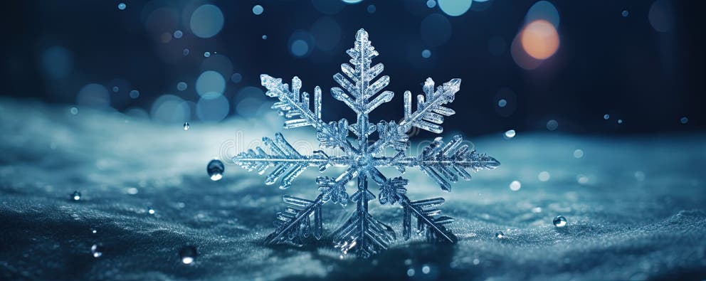 Snowflake in Precious Minerals Stock Illustration - Illustration of ...