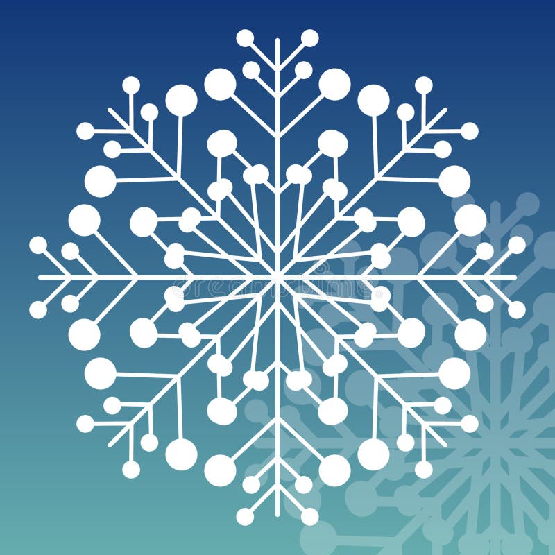 Snowflake s Ghost stock illustration. Illustration of abstract - 35998696