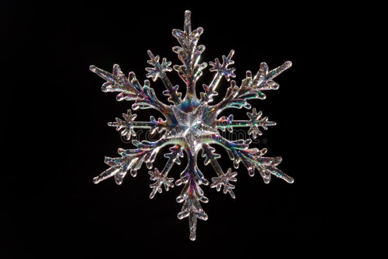 Unique snowflake stock photo. Image of pattern, seasons - 28614598