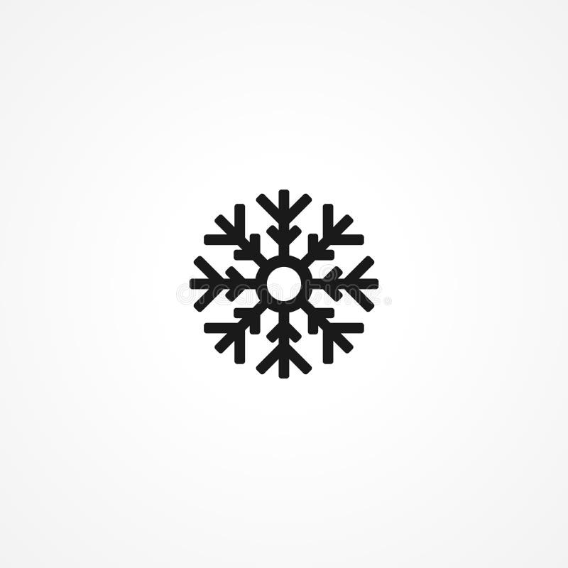 Snowflake Simple Isolated Icon. Snowflake Simple Isolated Vector Icon ...
