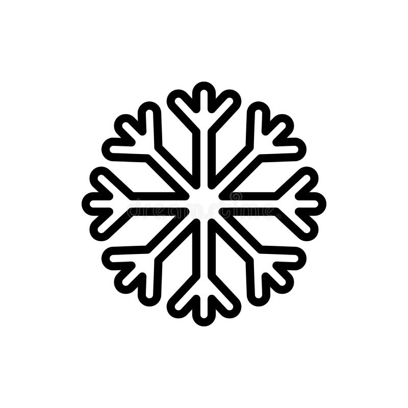 Snowflake, Snow Icon. Simple Line, Outline Vector Elements of Forecast ...