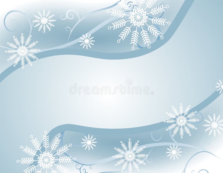 Snowflake Swoosh Background Stock Illustrations – 59 Snowflake Swoosh ...